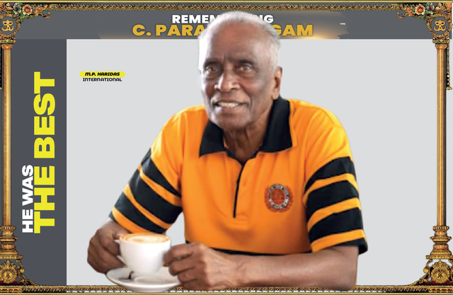 HE WAS THE BEST - M.P. Haridas - My Sports Flame